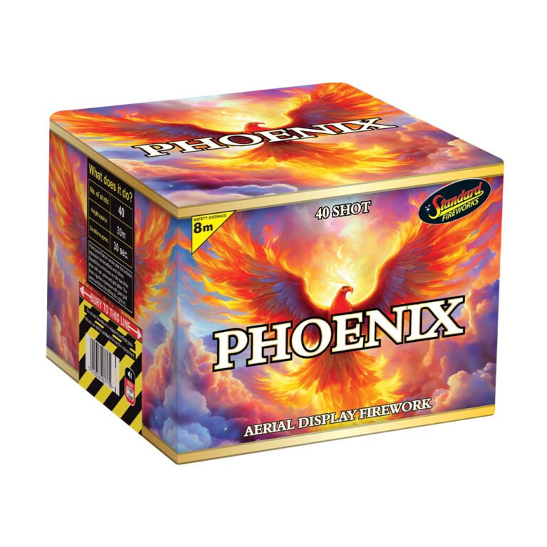 Phoenix Roman Candle Cake – Idealfireworks